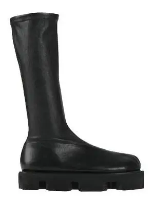 JIL SANDER Leather Boot - Black