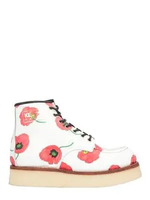 Kenzo Ankle Boots - White