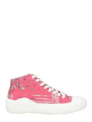 Kenzo High-top Paisley Print Sneakers - Magenta
