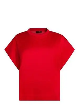 MOORER Cotton T-shirt - Red