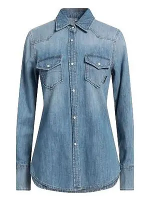 MOORER Denim Shirt - Blue