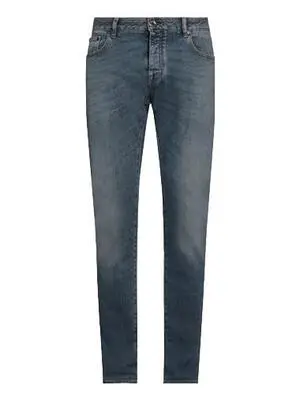 MOORER Jeans In Stretch Denim - Blue
