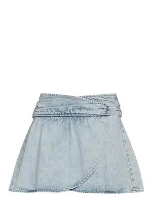 Isabel Marant Denim Mini Skirt - Blue