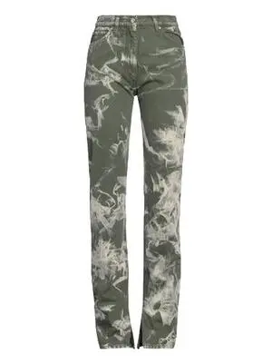 MSGM MSGM Straight-Leg Pants Green