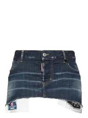 Dsquared2 Denim Pencil Skirt - Blue