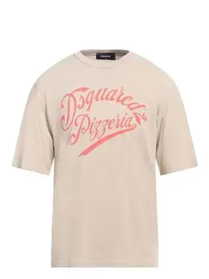 Dsquared2 T-shirt Size Cotton, Polyester - Beige