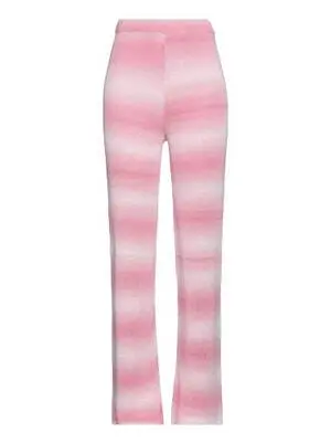 MSGM MSGM Flared Knit Pants Pink