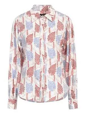 Isabel Marant Printed Twill Shirt - White