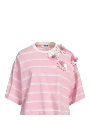MSGM Cotton T-shirt - Pink