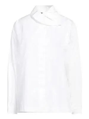 Giorgio Armani Woven Cotton Shirt - White