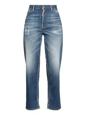 Dsquared2 Straight-leg Jeans With Distressed Detail - Blue