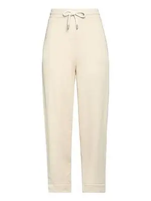 Emporio Armani Cotton Track Pants - Beige