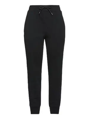 Emporio Armani Track Pants In Cotton And Elastane - Black