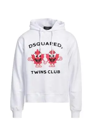 Dsquared2 DSQUARED2 Cotton French Terry Sweatshirt White
