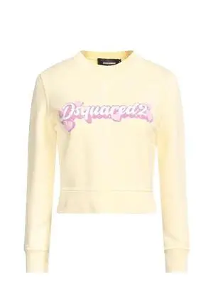 Dsquared2 French Terry Sweatshirt - Yellow