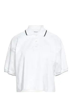 Brunello Cucinelli Cotton Polo Shirt - White