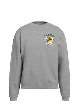 Kenzo Sweatshirt With Embroidered Logo - Grey