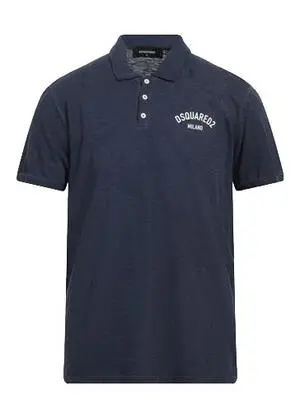 Dsquared2 Polo Shirt Size Cotton, Viscose - Navy