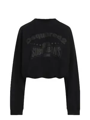 Dsquared2 Cotton Sweatshirt - Black