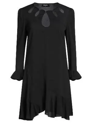 Dsquared2 Mini Flared Dress - Black