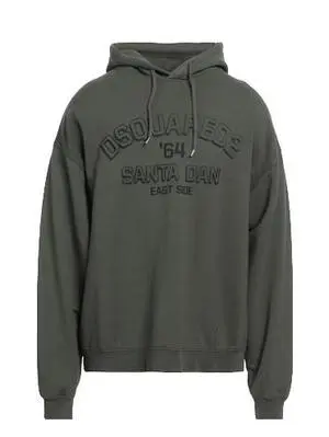 Dsquared2 Cotton Blend Military Sweatshirt - Green