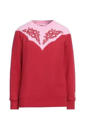 Kenzo Flocked Floral-print Sweatshirt - Red