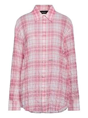 DSQUARED2 DSQUARED2 Tartan Crinkled Shirt