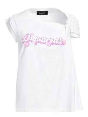 Dsquared2 Logo-print Cotton T-shirt - White
