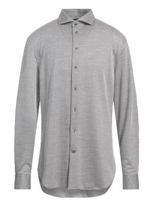 Emporio Armani Shirt Size Lyocell, Virgin Wool - Charcoal