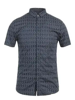 Armani Exchange Shirt Size Cotton, Elastane - Navy