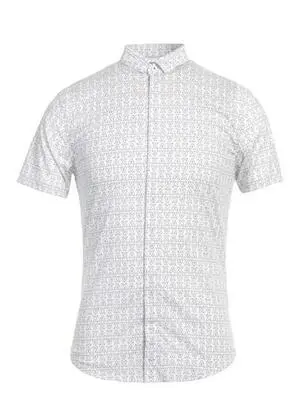 Armani Exchange Shirt Size Cotton, Elastane - White