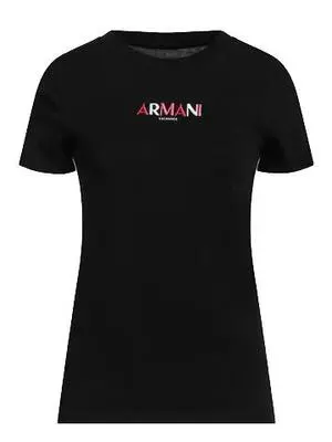 Armani Exchange Logo-print T-shirt - Black