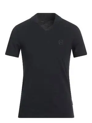 Armani Exchange Polo Shirt Midnight Size Cotton, Elastane - Blue