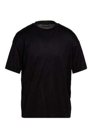 Emporio Armani T-shirt Size Lyocell, Cotton - Black