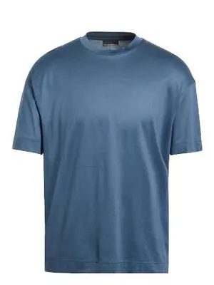 Emporio Armani T-shirt Size Lyocell, Cotton - Blue