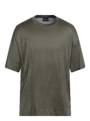 Emporio Armani T-shirt Size Lyocell, Cotton - Green