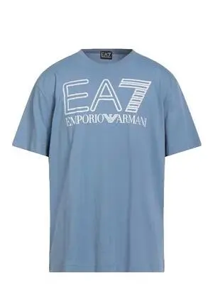 EA7 T-shirt Size Cotton - Blue