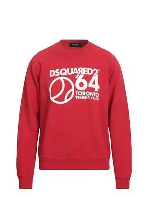 Dsquared2 Cotton Blend Sweatshirt - Red