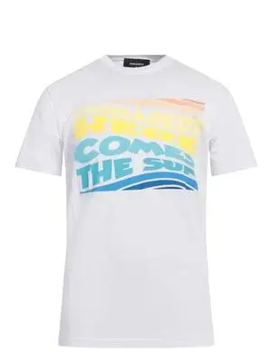 Dsquared2 T-shirt Size Cotton - White