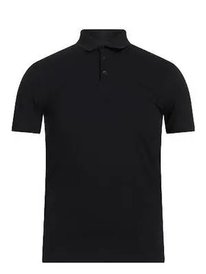 Armani Exchange Polo Shirt Military Size Cotton - Black