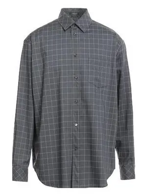Versace Shirt Size Virgin Wool - Grey
