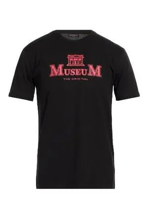 MUSEUM T-shirt Size Cotton - Black