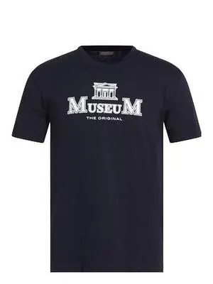MUSEUM T-shirt Size Cotton - Navy