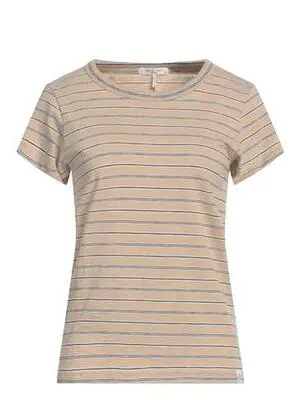 Rag & Bone Printed Pima Cotton T-shirt - Beige