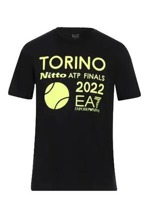 EA7 T-shirt Size Cotton, Elastane - Black