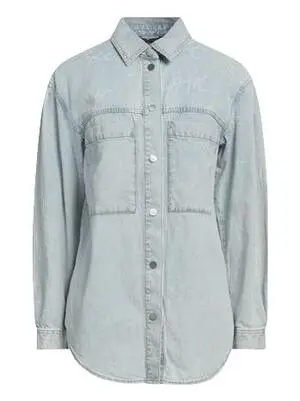 Armani Exchange Denim Cotton Shirt - Blue