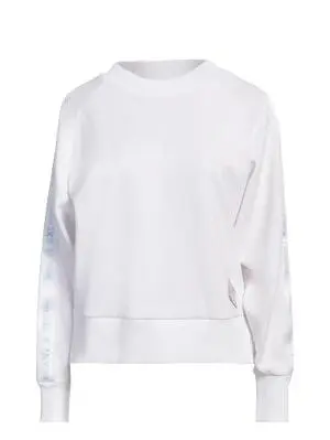 Armani Exchange French Terry Sweatshirt With Logo - White