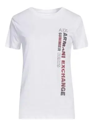 Armani Exchange Logo-print T-shirt - White
