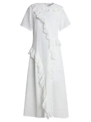 Goen.j Midi Dress - White