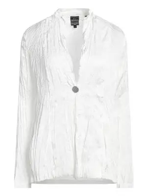 Armani Exchange Single-breasted Blazer - White